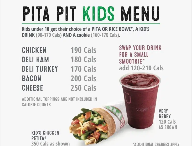 Pita Pit Menu Canada & Latest Prices 2023