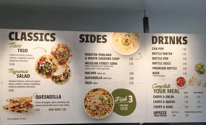 Mucho Burrito Menu Canada & Latest Prices 2023