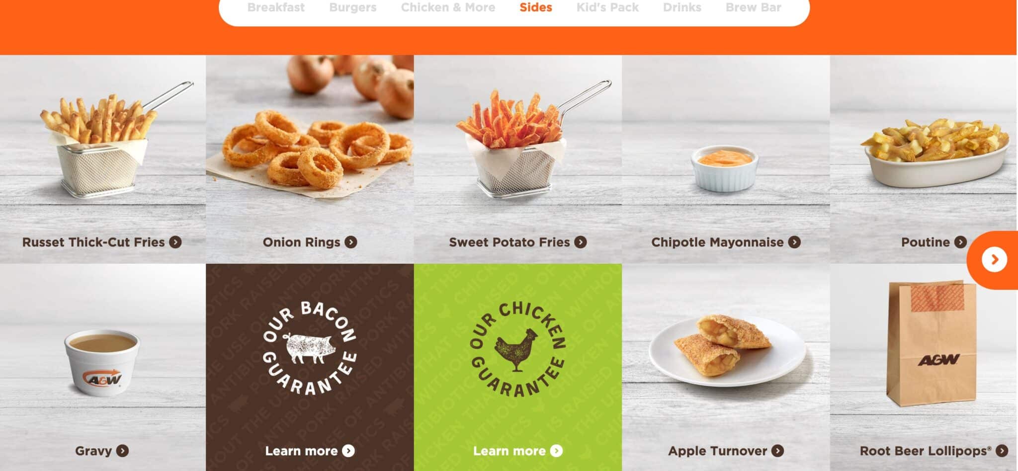 A&W Menu Canada Latest Prices 2023