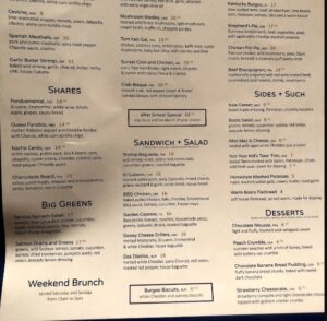 Burgoo Menu Canada & Updated Prices 2023