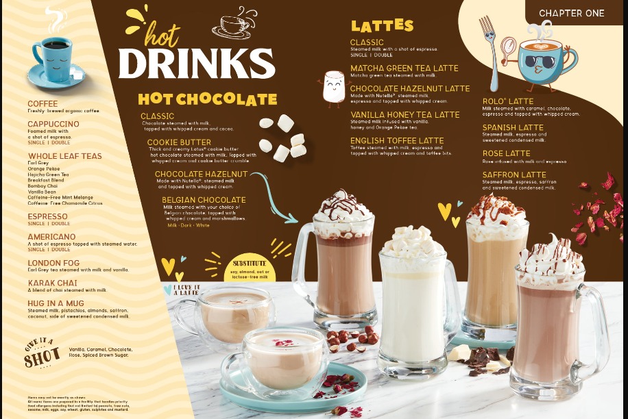 D Spot Dessert Cafe Menu Prices List 2023