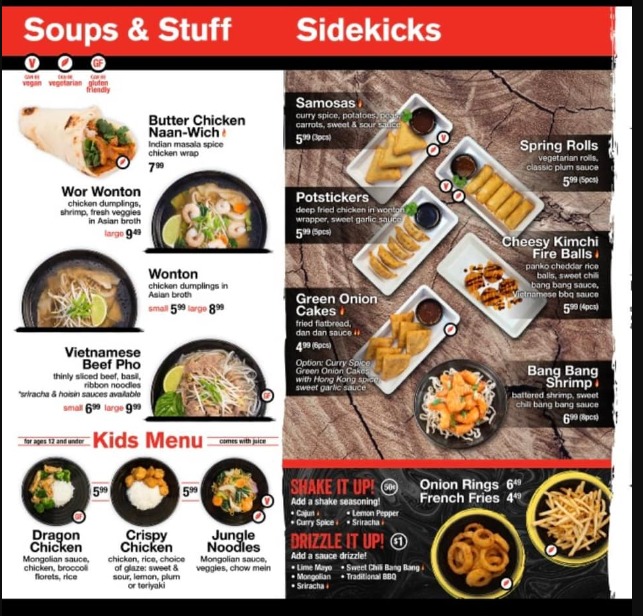 Wok Box Menu Canada Prices List 2023