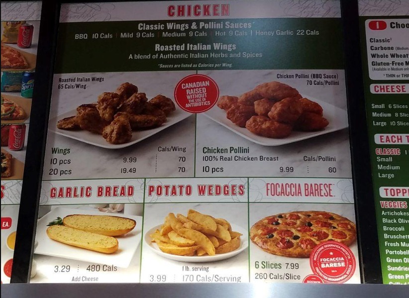 Pizza Nova Menu Canada Prices List 2023