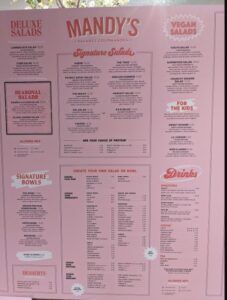 Mandy’s Menu Canada & Updated Prices 2023