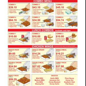 Red Rockets Menu Canada & Updated Prices 2023